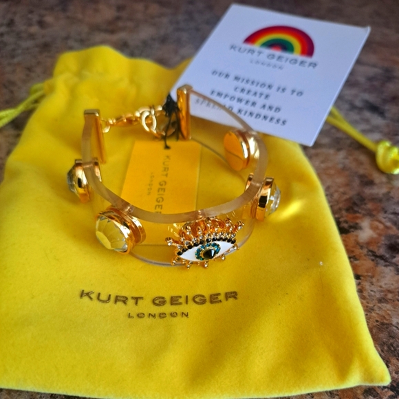 Kurt Geiger | Jewelry | Nwt Kurt Geiger Bracelet With Eye Motif | Poshmark
